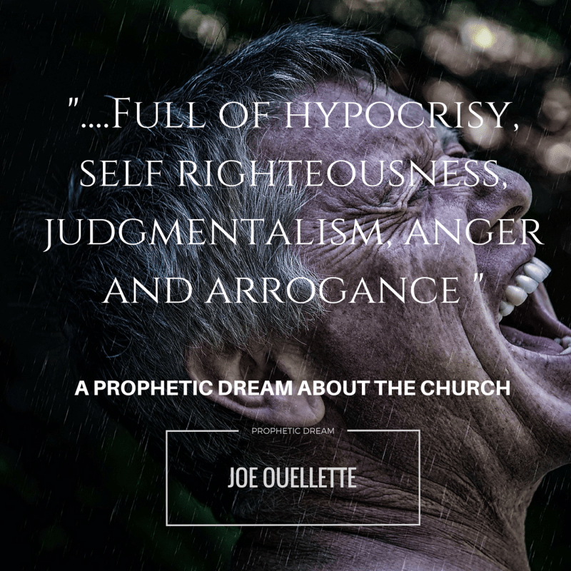 Full of hypocrisy, self righteousness, judgmentalism, anger and ...