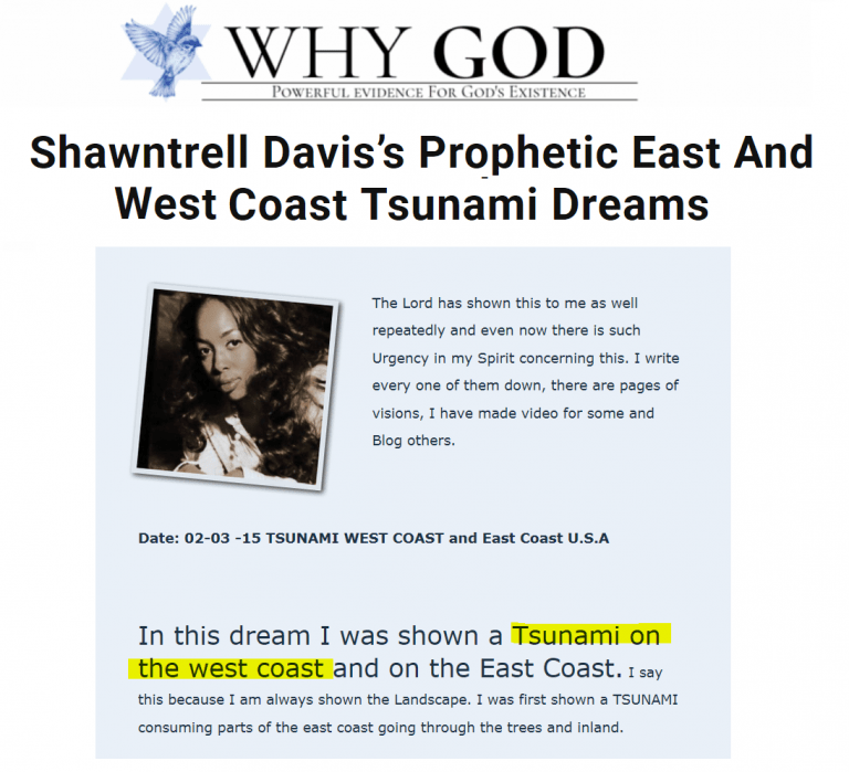 A Massive Tsunami Hits Oregon With 18 Confirmations! -A Prophetic Dream ...