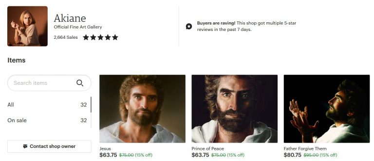 The Face Of Jesus So Many Confirm Is True- Akiane Kramarik’s Fine Art ...